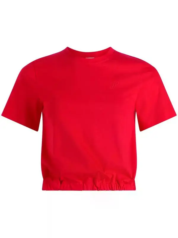 PATOU Open-back T-shirt - Red