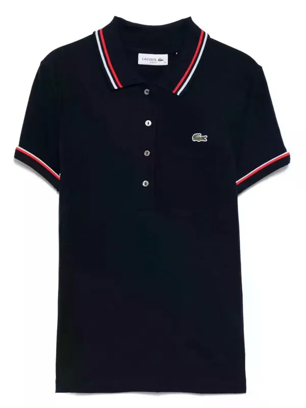 Lacoste Jersey Polo Top - Blue