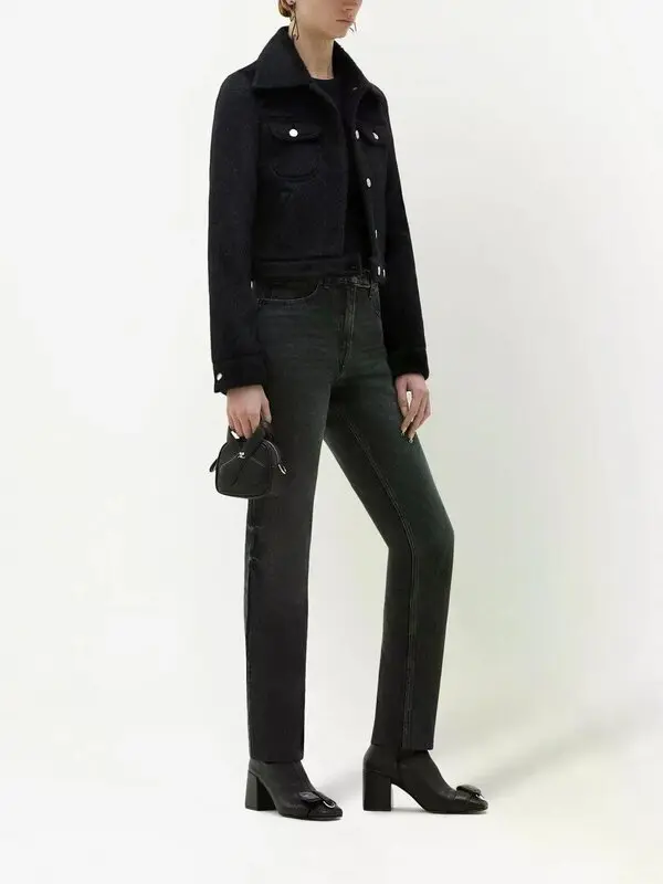 COURREGES Straight-leg Denim Trousers