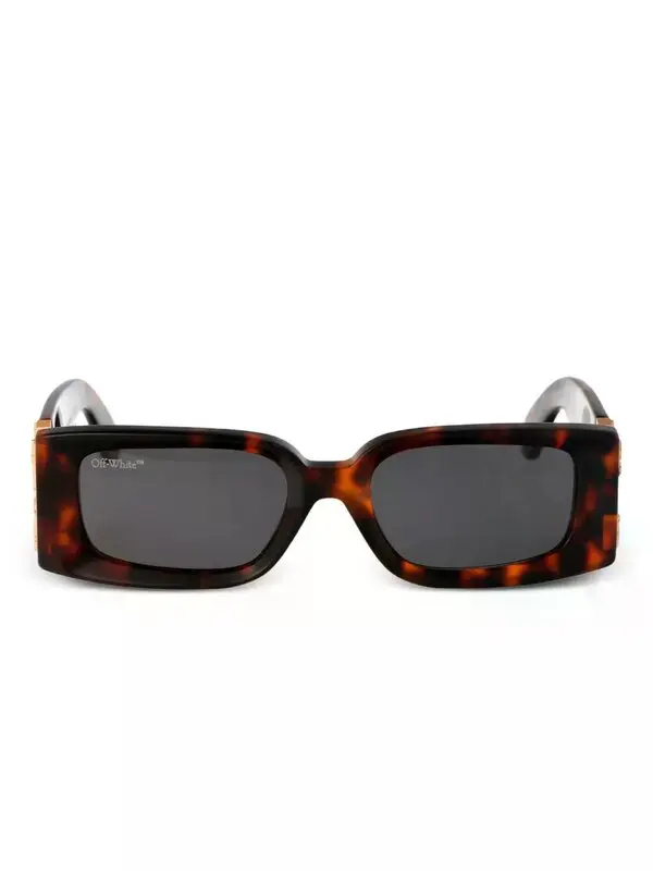 Off-White Roma Tortoiseshell-effect Sunglasses - Brown