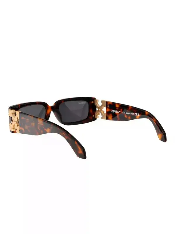 Off-White Roma Tortoiseshell-effect Sunglasses - Brown