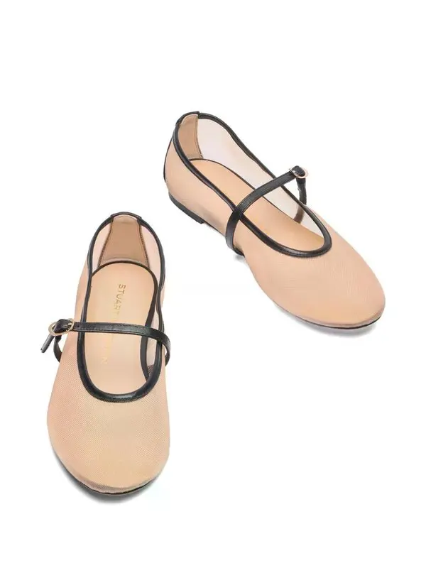 STUART WEITZMAN Bareitall Ballet Flats