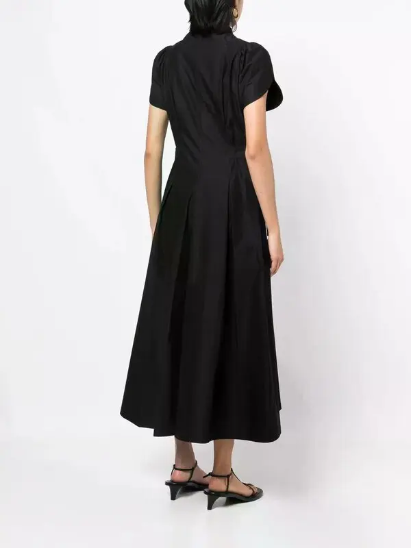 3.1 Phillip Lim High-neck Flared Midi Dress