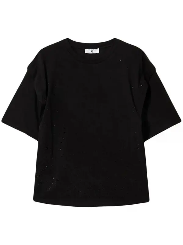 TWINSET Rhinestone-embellished T-shirt