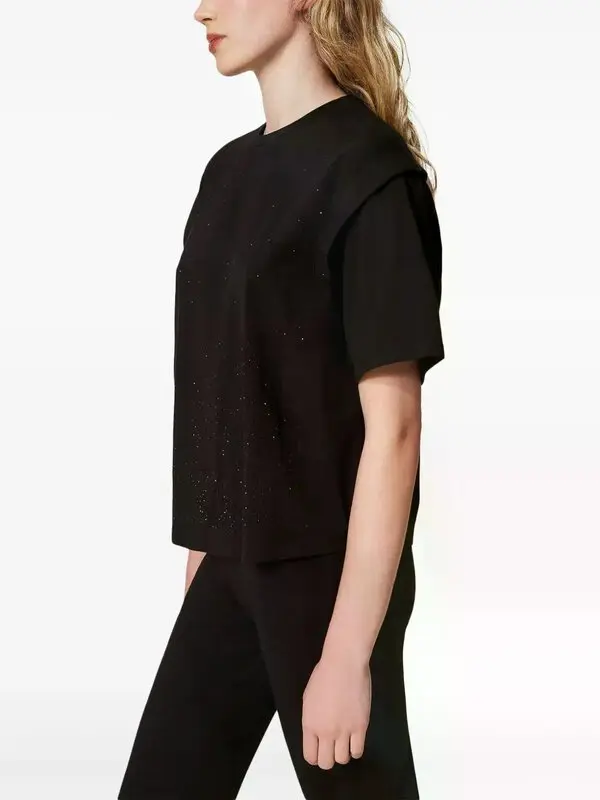 TWINSET Rhinestone-embellished T-shirt