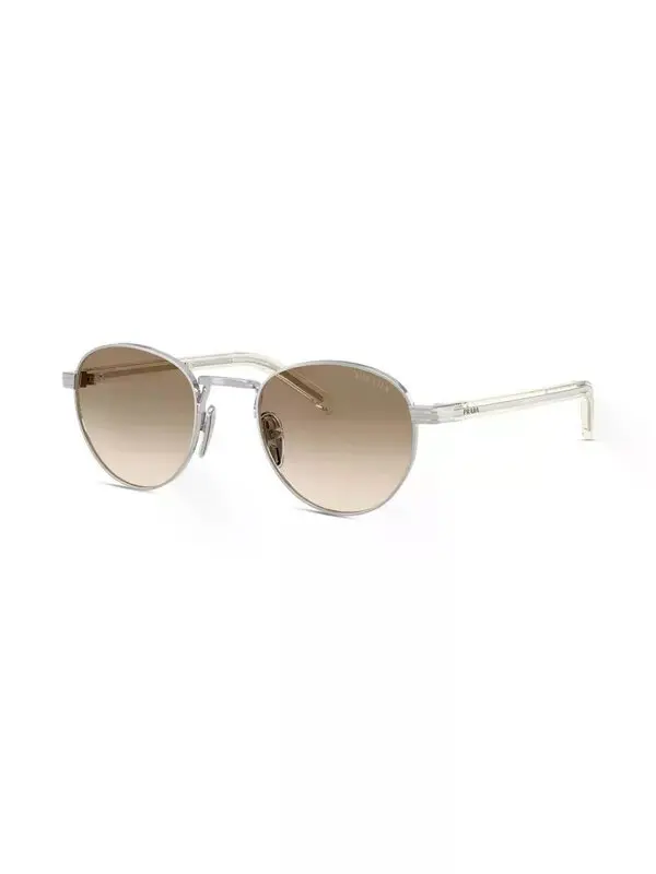 Prada Round-frame Sunglasses - Silver