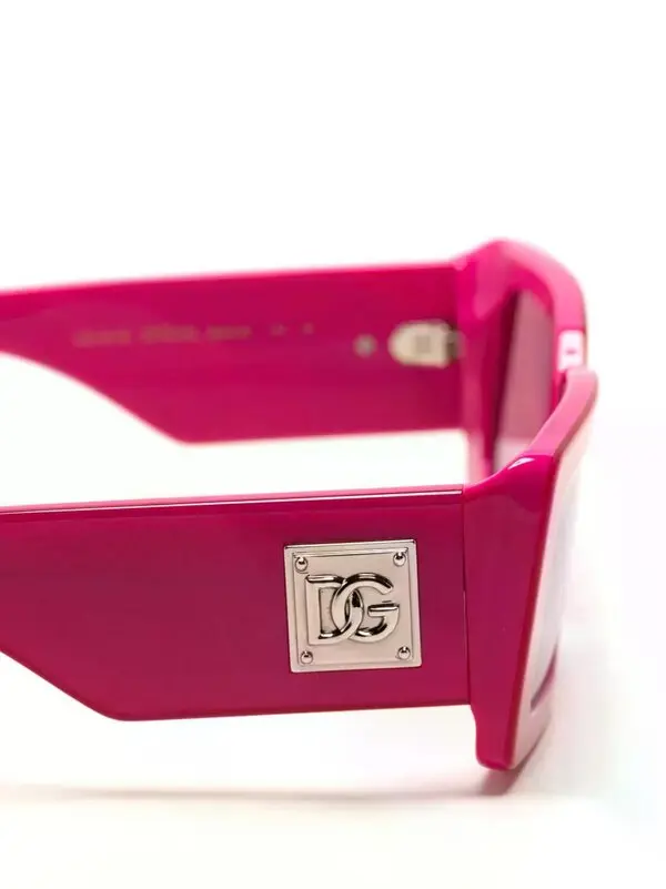 Dolce & Gabbana Rectangle-frame Tinted Sunglasses