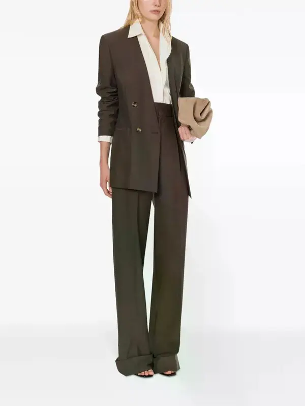 Philosophy Di Lorenzo Serafini Lapel-less Double-breasted Blazer
