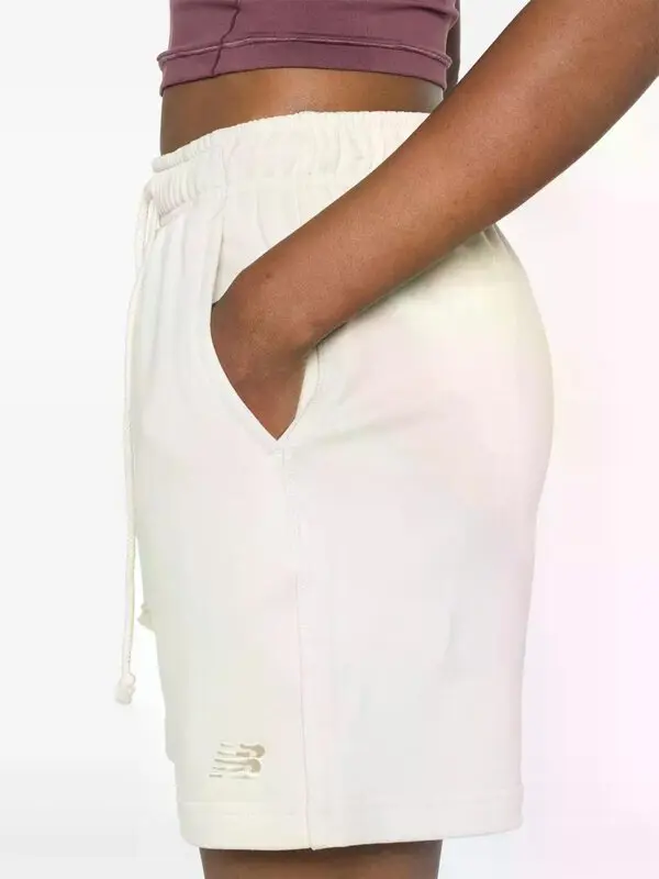 NEW BALANCE Logo Embroidered Track Shorts