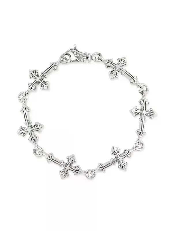 Emanuele Bicocchi Multi-cross Bracelet - Silver