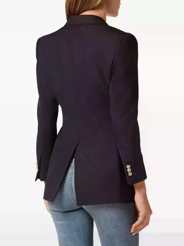 Philipp Plein Double-breasted Wool Blazer