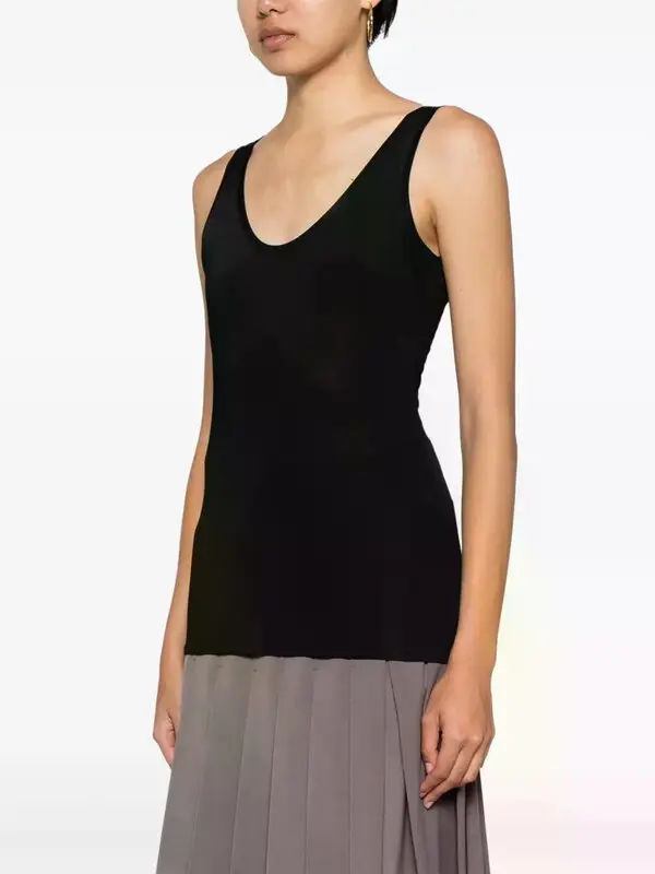PETER DO Sleeveless Scoop-neck Top