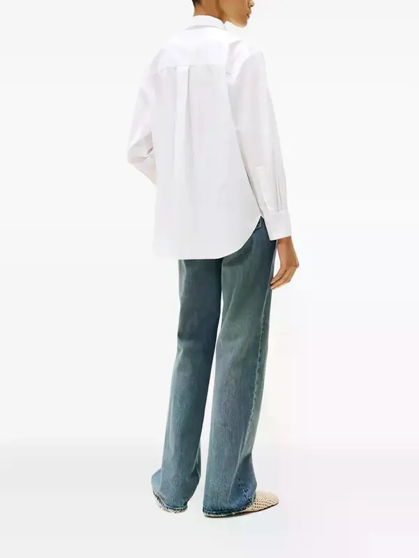 Tommy Hilfiger Embroidered-logo Flag Shirt