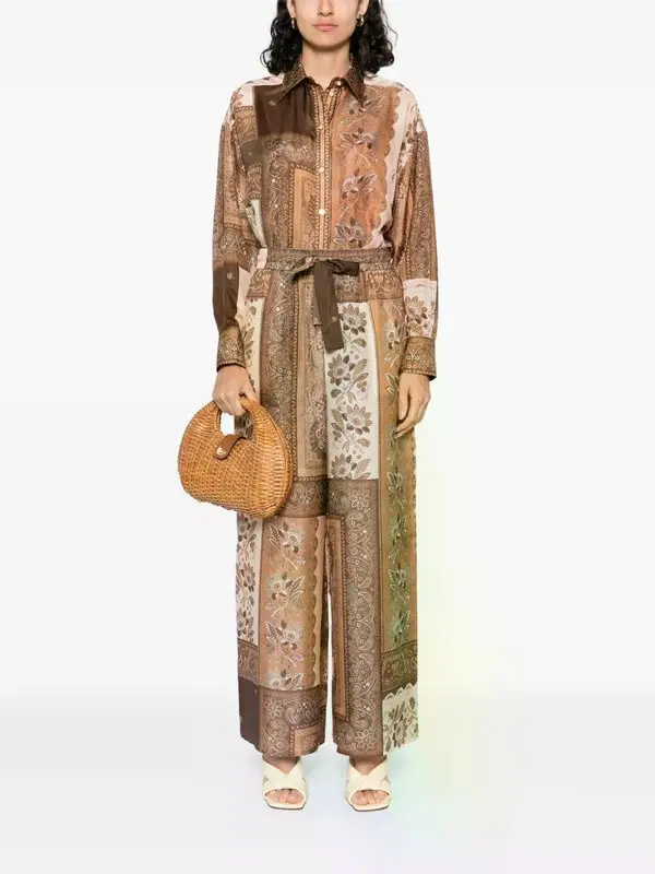 Zimmermann Lucky Silk Shirt