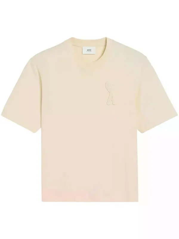 AMI Paris De Coeur Patch T-shirt