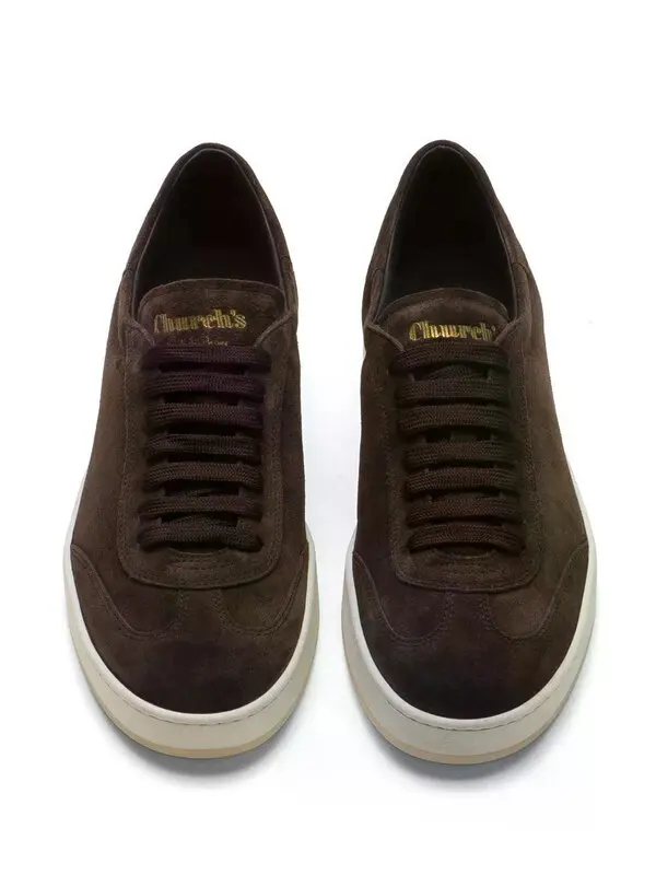 Church's Suede Lace-up Sneakers - Brown