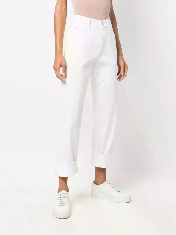 Jacob Cohen Cropped Straight-leg Jeans