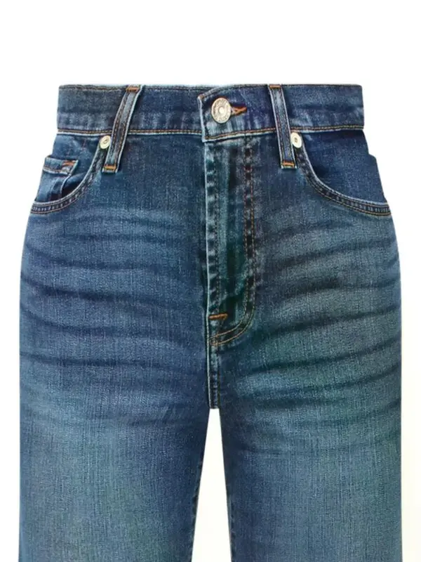 7 For All Mankind Stretch-cotton Jeans