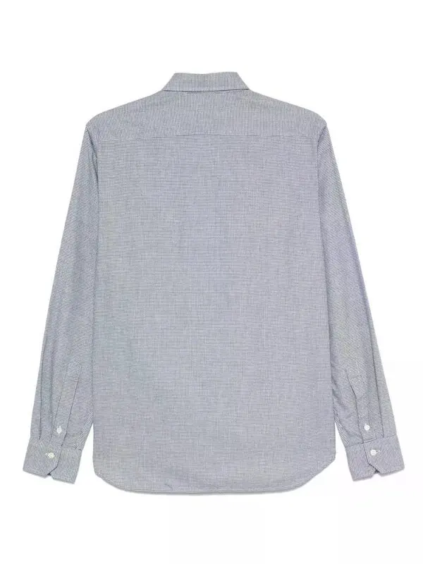TINTORIA MATTEI 954 Dogtooth-pattern Shirt