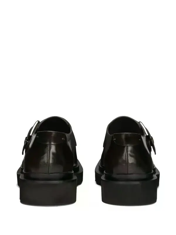 Dolce & Gabbana Leather Monk Shoes