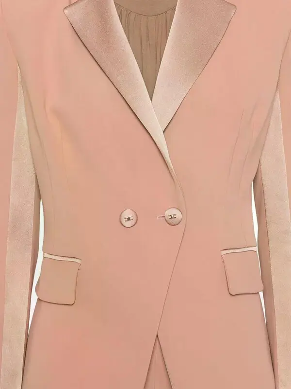 Elisabetta Franchi Crepe Blazer