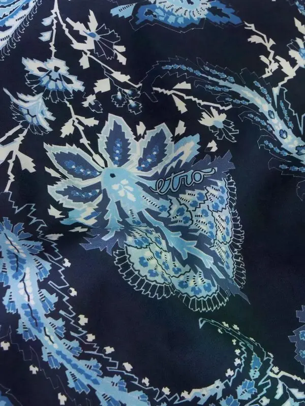 Etro Paisley-print Long-sleeve Shirt