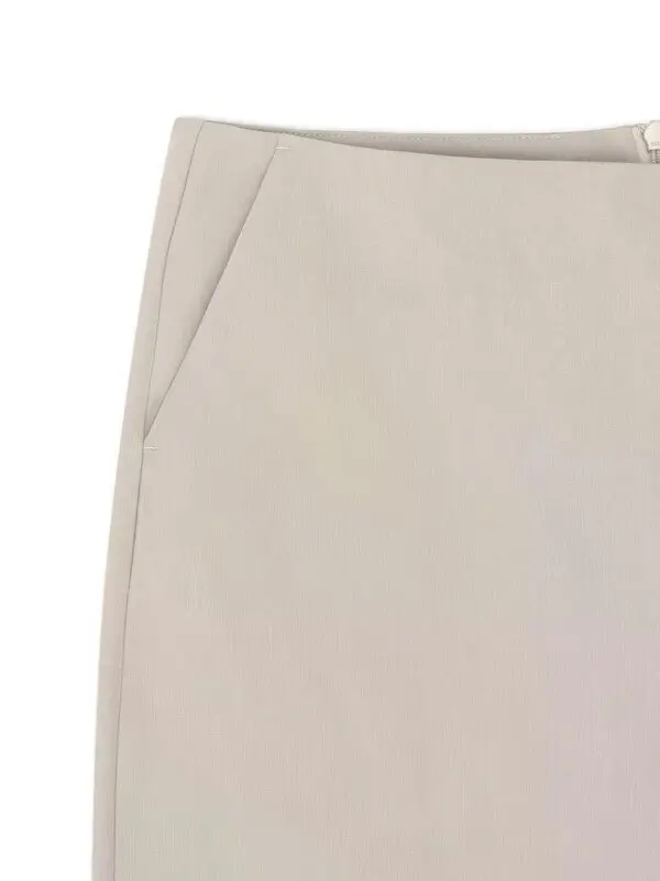 HELIOT EMIL High-waisted Haematite Skirt