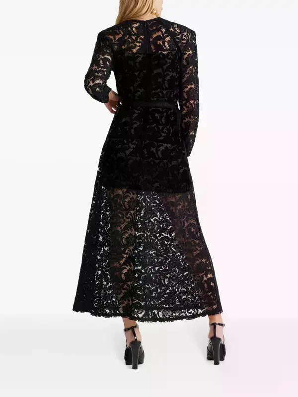 PATOU Floral-lace Maxi Dress