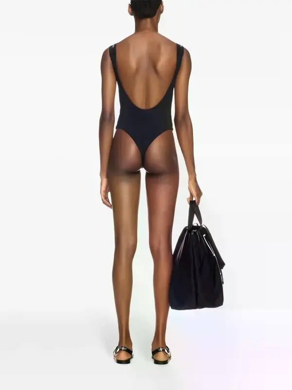 Off-White Logo-band Swimsuit