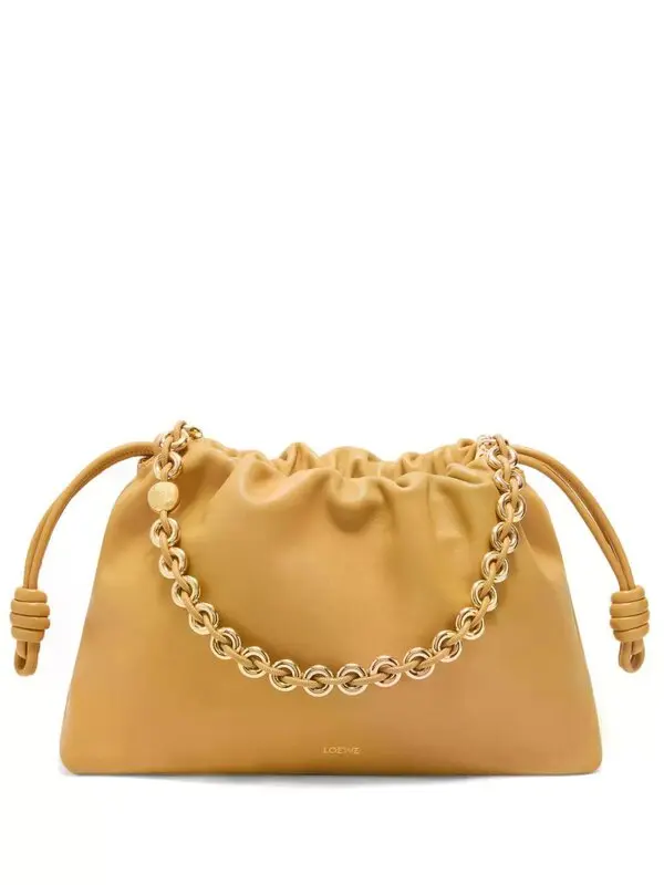Loewe Large Flamenco Shoulder Bag - Neutrals