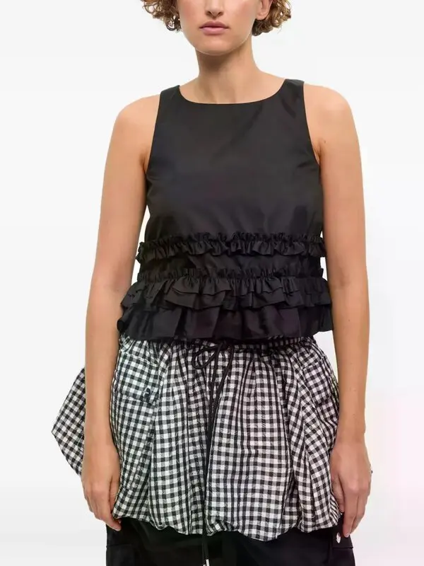 GANNI Ruffled Top