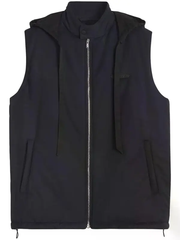 LANVIN Gilet With Detachable Hood