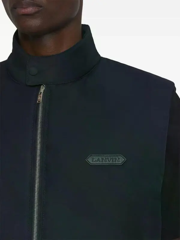 LANVIN Gilet With Detachable Hood