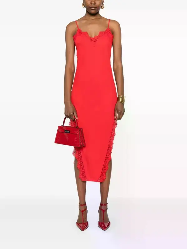NISSA Side-slits Slip Dress