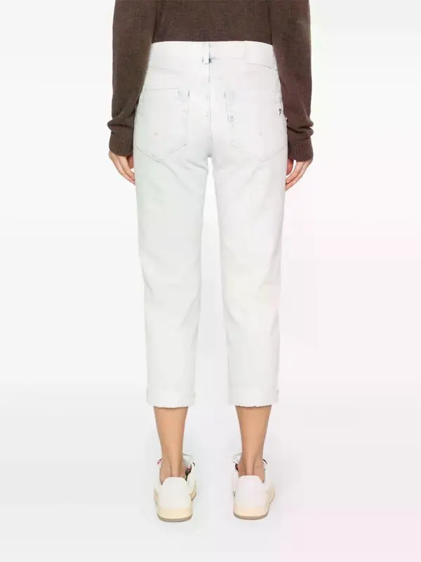 DONDUP Mid-rise Cropped Jeans