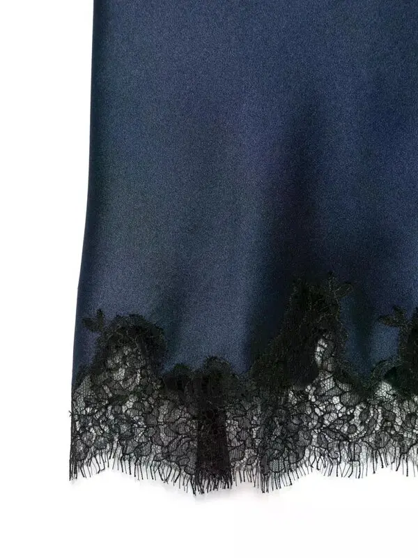 Carine Gilson Silk Satin Top