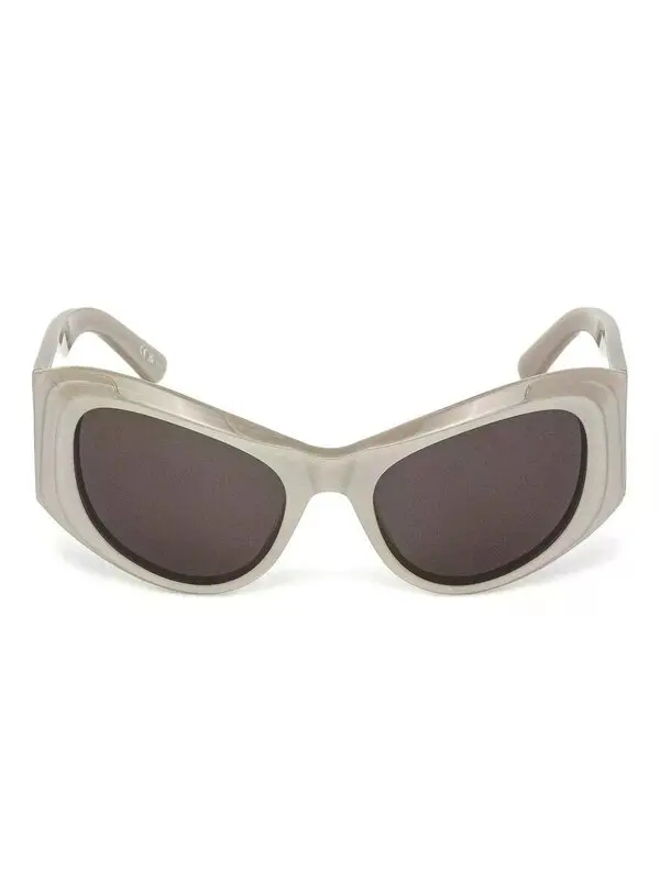 Balenciaga Bossy Oversized Cat-eye Sunglasses - Grey