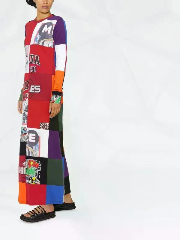 Colville Upcycled Patchwork Long Dress