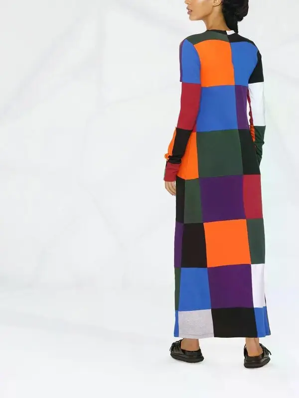 Colville Upcycled Patchwork Long Dress
