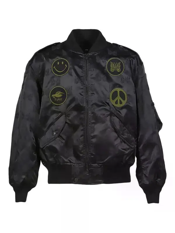 Needles Patch-detail Bomber Jacket