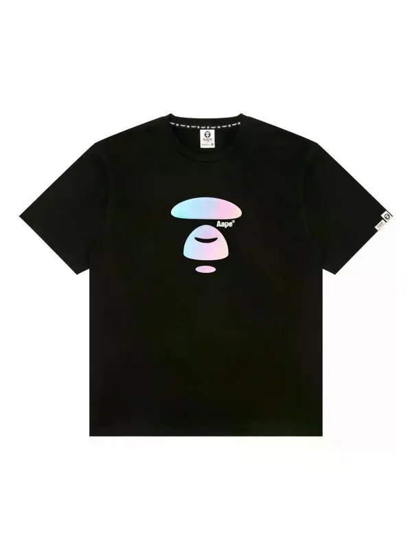 AAPE BY *A BATHING APE Cotton T-shirt - Black