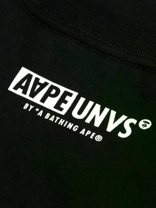 AAPE BY *A BATHING APE Cotton T-shirt - Black