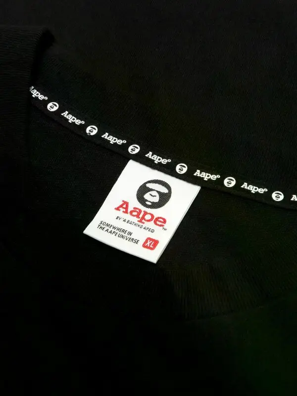 AAPE BY *A BATHING APE Cotton T-shirt - Black