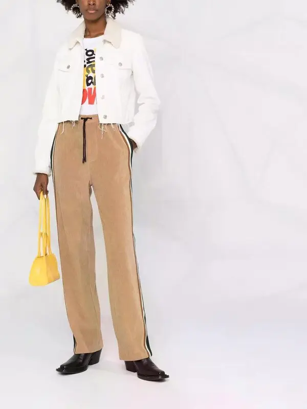 Dsquared2 Side-stripe Corduroy Track Pants