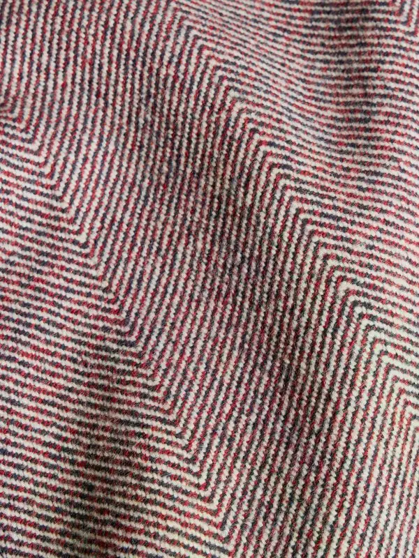 Etro Herringbone Double-breasted Coat