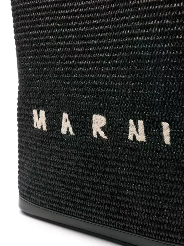 Marni Tropicalia Raffia Tote Bag