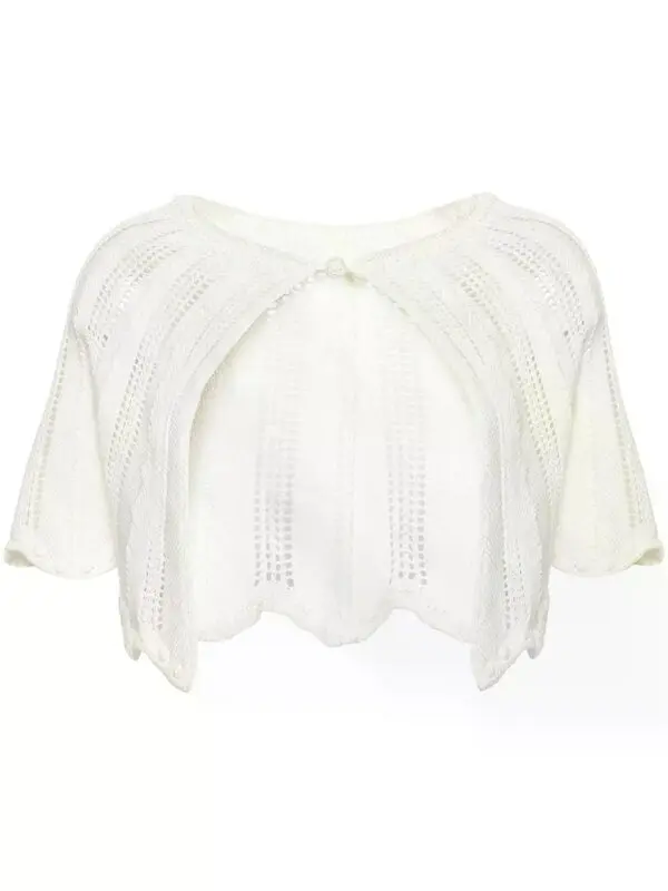 FORTE_FORTE Ribbed-knit Cotton Miniskirt