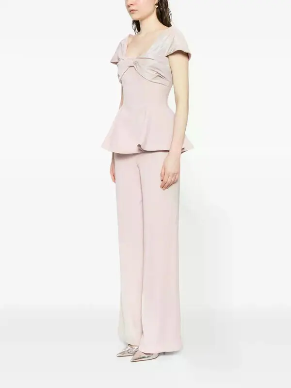 SAIID KOBEISY Draped Bow Set