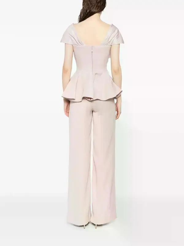 SAIID KOBEISY Draped Bow Set