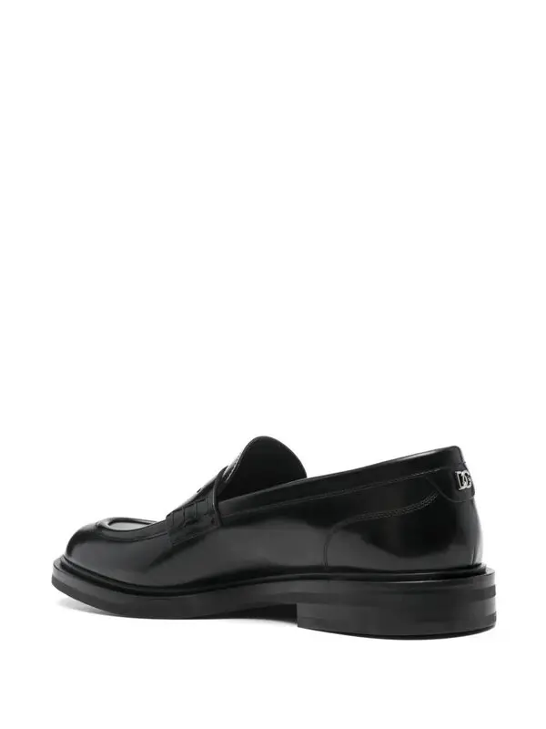 Dolce & Gabbana Brushed Leather Loafers
